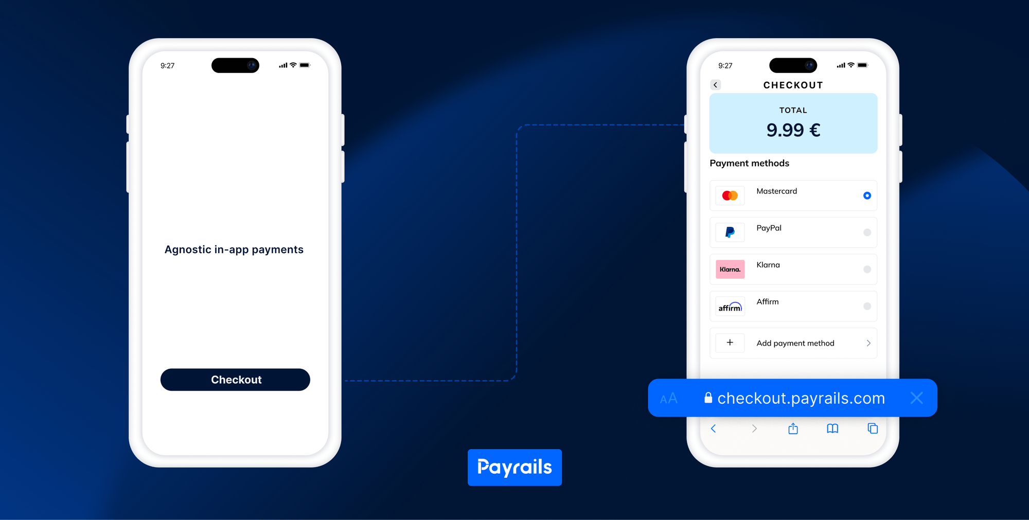 Introducing agnostic in-app payments | Payrails
